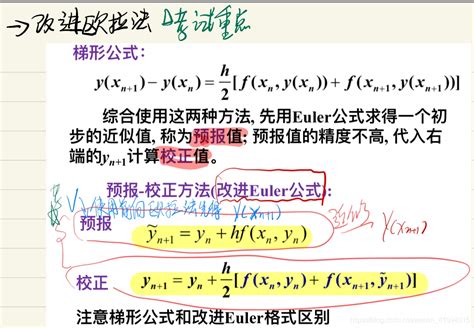 数值分析28 改进欧拉法 和 常微分方程数值近似方法的好坏判断准则 用欧拉法求解初值问题 证明其截断误差 csdn博客
