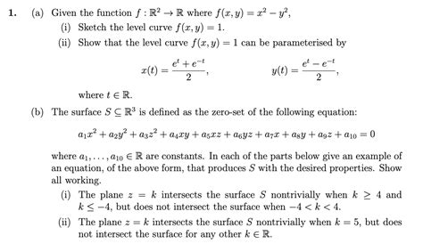 Solved A ﻿given The Function Fr2→r ﻿where