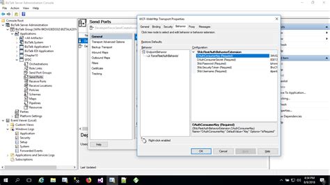 Biztalk A Message Sent To Adapter Wcf Web On Send Port With