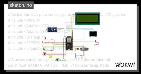 Proyecto Unidad 1 Wokwi Esp32 Stm32 Arduino Simulator