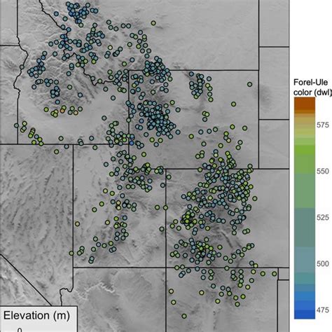 A Density Plot Showing The Distribution Of A Median Dominant Download Scientific Diagram
