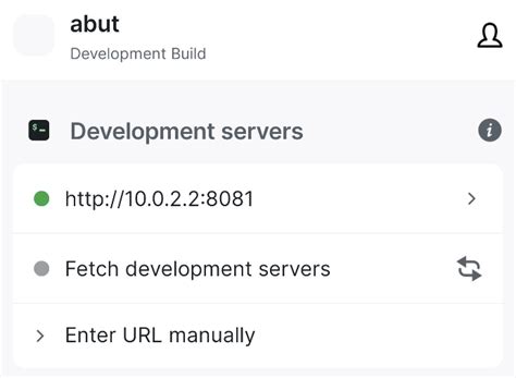 React Native How To Not Have Expo Development Build Page Show When