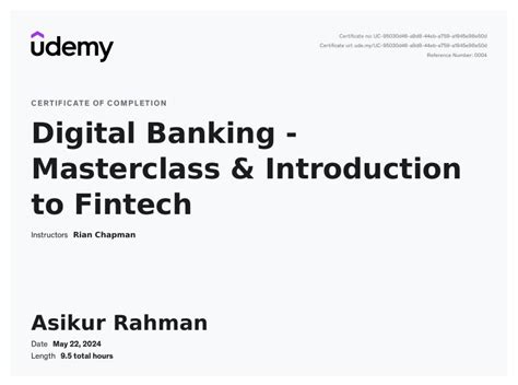 Asikur Rahman On Linkedin Fintech Digitalbanking Udemy