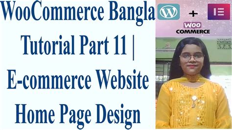 WooCommerce Bangla Tutorial Part E Commerce Website Home Page Design YouTube