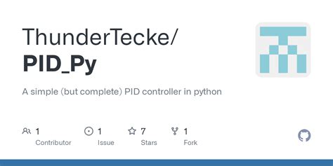 Github Thundertecke Pid Py A Simple But Complete Pid Controller In Python