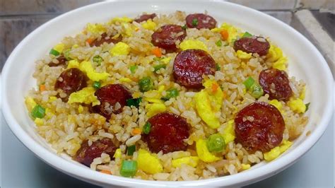 Simple and Super Easy Fried Rice Recipe! Mapapa Wow ka sa Sobrang Sarap! #sausageandeggfriedrice ...
