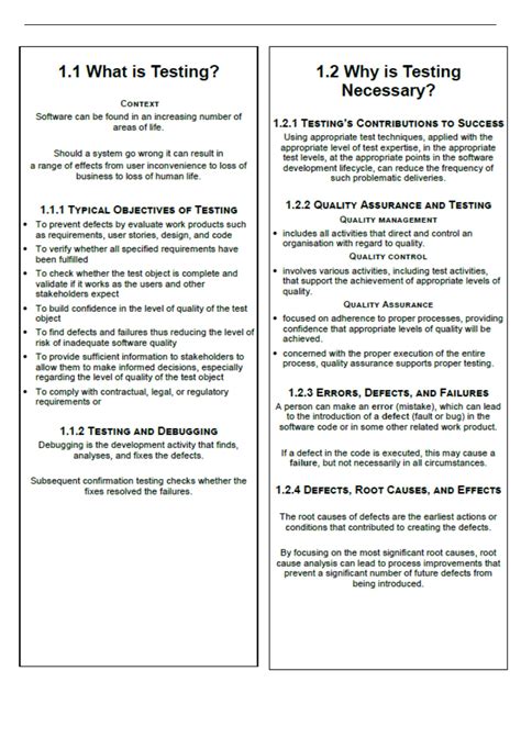 Summary Chapter 1 Of Istqb Foundation Level Summary Istqb Fl Stuvia Us