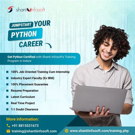 Shanti Infosoft Training Program on LinkedIn: #python #pythontraining # ...