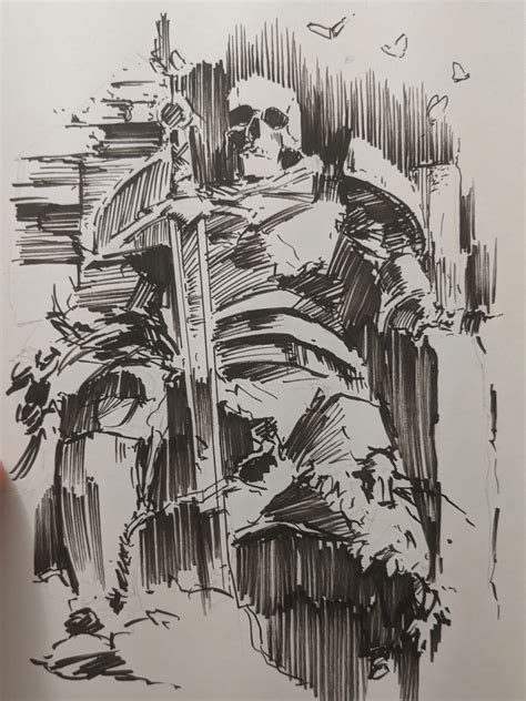 some pen sketches i did recently r sketches
