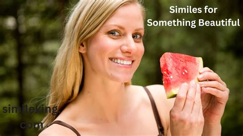 25 Similes For Something Beautiful