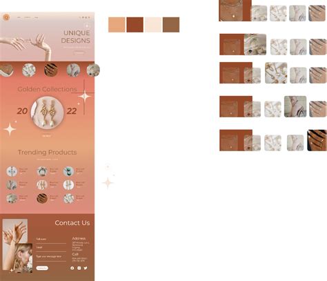 Jewelry Ecommerce Website Figma