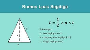 Contoh Algoritma Menghitung Luas Segitiga Koleksi Gambar