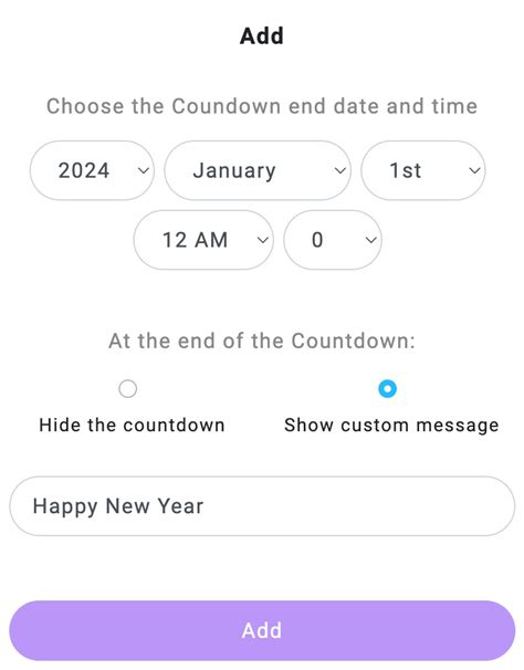 Countdown Create Dynamic Timers On Your Linkinbio Page