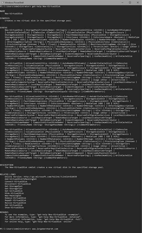 How To Create A Virtual Disk Using Powershell · Jorge Bernhardt