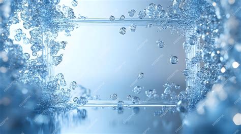 3d Ai Driven Quantum Computing Frame Concept As A Minimalistic Border Frame With Quantum