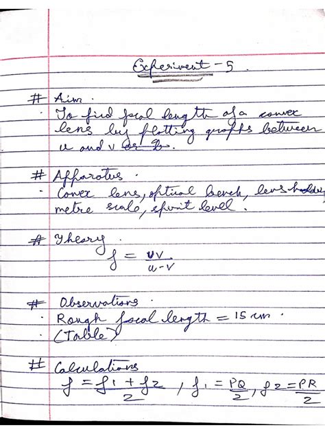 physics experiments pdf
