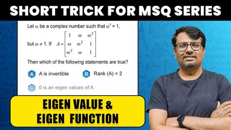 Linear Transformation Matrix Representation Concept And Questions Msqs Series By Gp Sir
