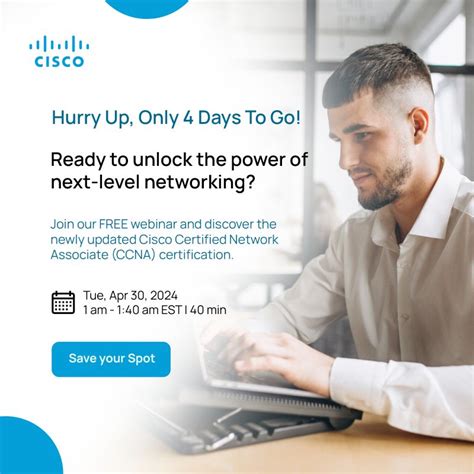 Netcom Learning On Linkedin Freewebinar Ccna Networking Cisco