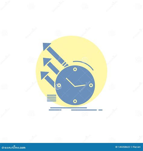 Detection Inspection Of Regularities Research Glyph Icon Stock Vector Illustration Of