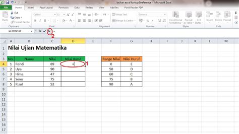 Cara Mudah Menggunakan Rumus Excel Vlookup Dan Hlookup Senoworker