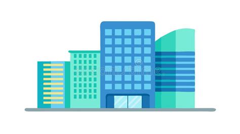 Modern City Buildings Icon Representing Urban Life And Architecture Vector Design Generative