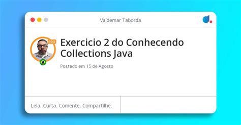 Exercicio Do Conhecendo Collections Java