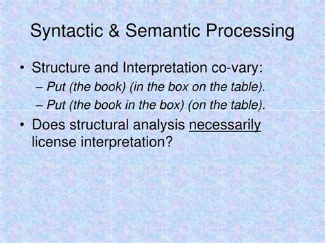 Ppt Sentence Comprehension Powerpoint Presentation Free Download