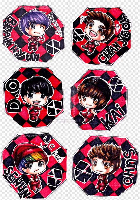 Exo Kai Chibi Exo Chibi And Fanart Pyororo~