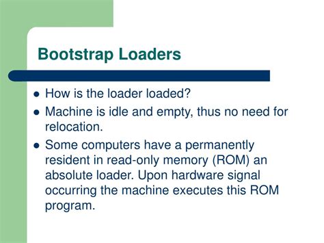 ppt chapter 3 loaders and linkers powerpoint presentation free