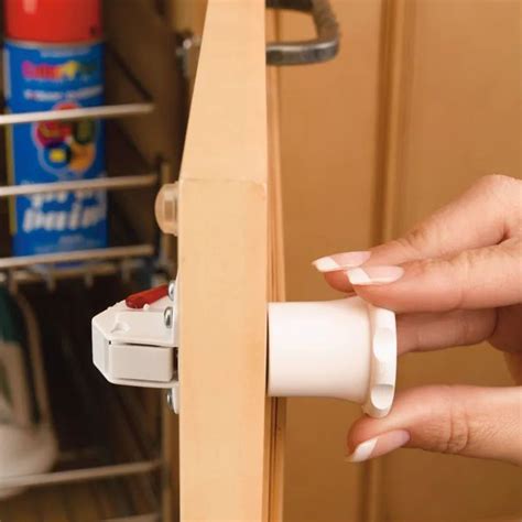 REV A SHELF Rev A Shelf RL Cabinet Door Lock RevaLock Lock With Strike Plate Key Sold