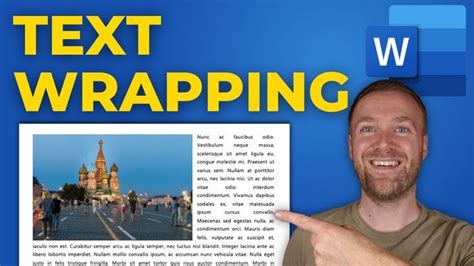 how to wrap text around images in microsoft word [youtube tutorial