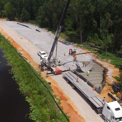 Articulated Concrete Blocks Armorflex® Erosion Control Supply