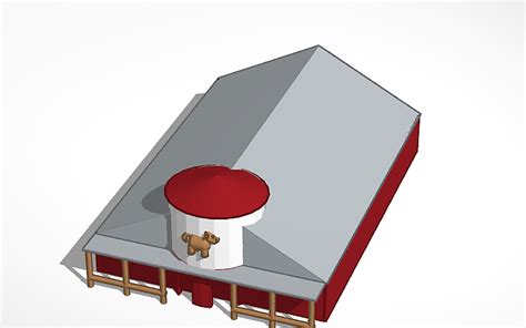 3d Design Youngs Jersey Dairy Model Tinkercad