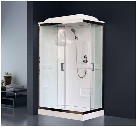 Душевая кабина, Royal Bath RB 8120HP1 L, прозрачное стекло, низкий ...