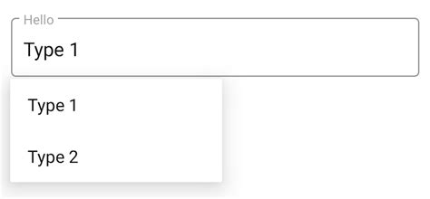 Xml In Android How To Create An Outlined Dropdown Menu Spinner As Specified By The Material