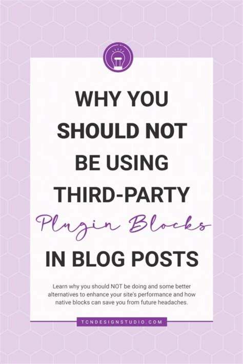 Why You Should Not Be Using Third Party Plugin Blocks In Blog Posts