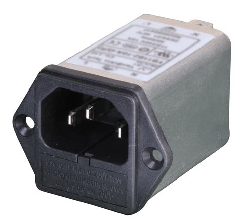 IEC Filtered Inlet 250V AC 6A Fuse Pro Elec CPC