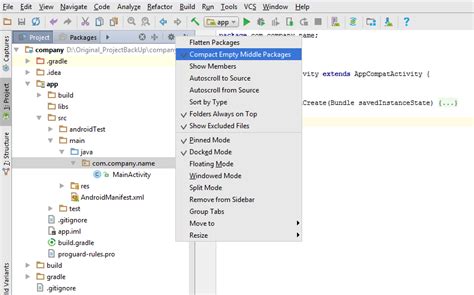 Android Fully Change Package Name Including Company Domain Stack Overflow