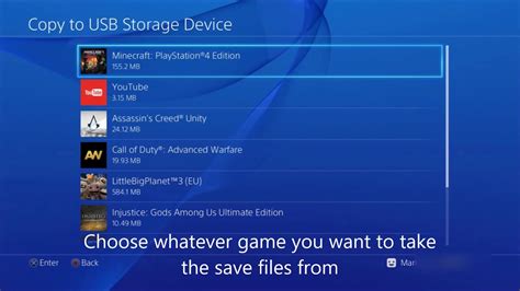 How To Transfer PS4 Save Files To A USB Stick YouTube
