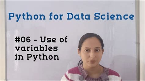 06 Use Of Variables In Python Python Tutorial In Hindi Python
