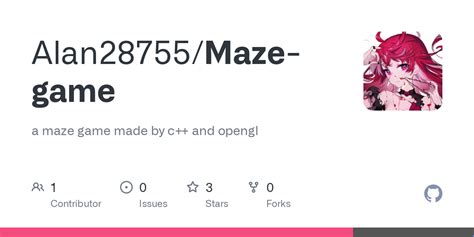 Github Alan28755maze Game A Maze Game Made By C And Opengl