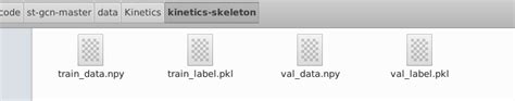 Training The Model With New Dataset Issue Open Mmlab Mmskeleton GitHub