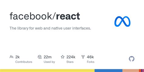 GitHub Facebook React The Library For Web And Native User Interfaces
