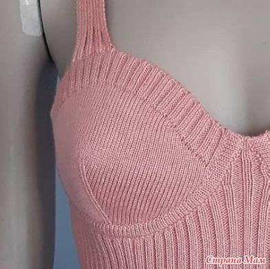 Бюстье. - Машинное вязание - Страна Мам | Roupas de trico, Moda croche ...