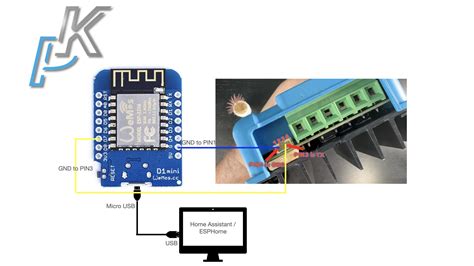 step by step tutorial add victron mppt to home assistant with esphome