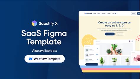 Saaslify X SaaS Figma Template Figma
