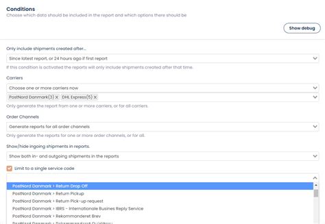 how to set up report templates nshift help center