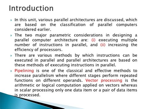 Parallel Computer Architecture Ppt Download
