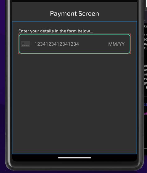 cannot see content below cardfield element · issue 1227 · flutter
