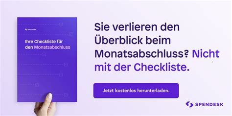 Monatsabschluss In Der Buchhaltung Prozess Und Excel Checkliste Spendesk